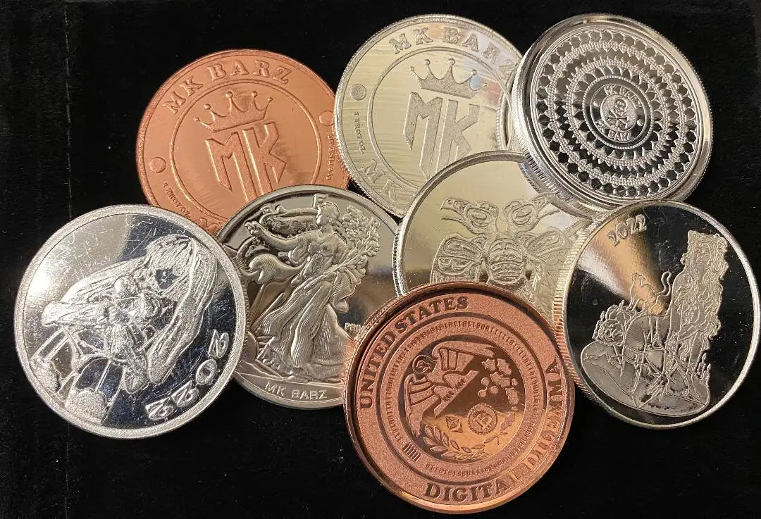 MK BarZ Private Mint Coin & Art Bar Collection – MK BARZ AND BULLION