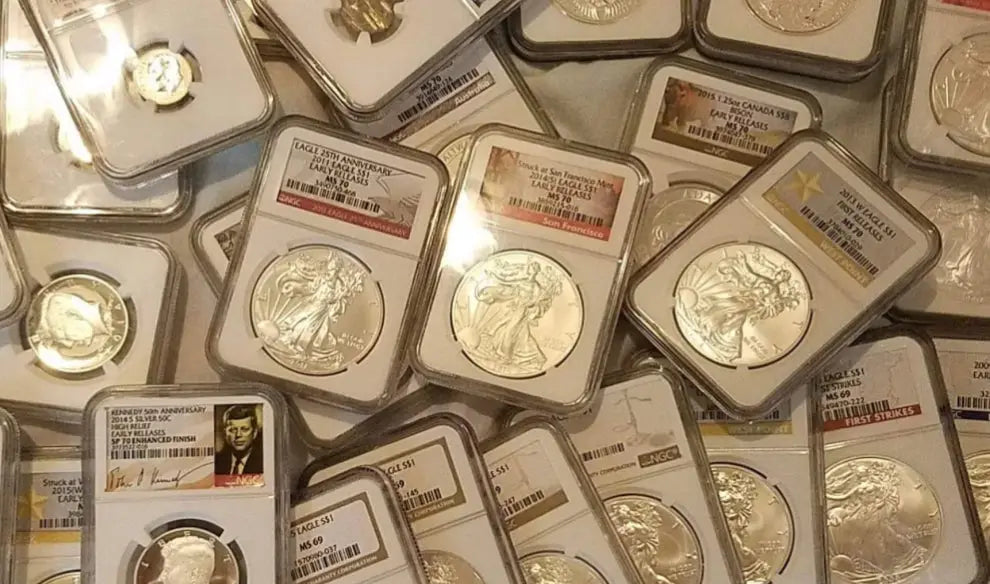 MK Coins and More Collectible Slabbed Coins – MK BARZ AND BULLION