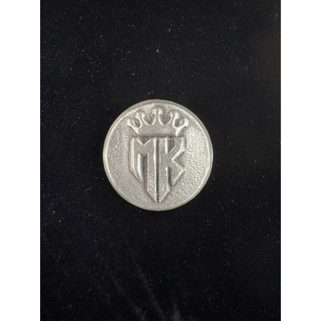 2 Troy Oz MK BARZ "MK LOGO" .999 FS Hand Poured – MK BARZ AND BULLION
