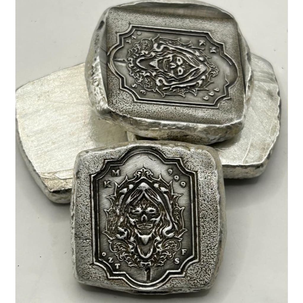 1 Oz. MK BarZ "Embrace the Spirit"- Dia De Los Muertos Stamped Square ...